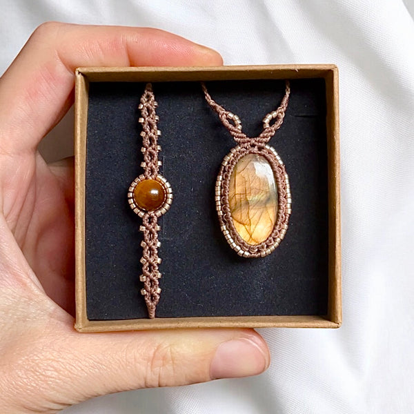 Parure « Hypérion » – Estrelya